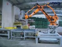 China Case Bag De Palletizer For Unpacking Bags 1200 Barrel/Hour for sale