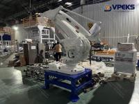 China High Speed Depalletizer Machine For Carton Plastic Cases Depalletizer System for sale