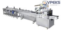 China High Performance Flow Wrapping Machine 50Hz 60Hz 40-230 Bags/Min for sale