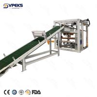 China High Level High Position Bag Fully Automatic Robotic Palletizing System for sale