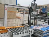 China Bag Low Level Palletizer Automatic Three Phase 380V for sale