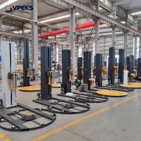 China 12-30 Pallets / Hour Single Phase Automatic Pallet Stretch Wrapping Machine for sale