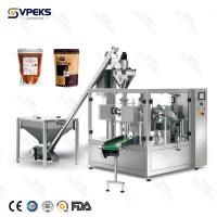 China Aluminum Foil Polyethylene Premade Pouch Filling Machine 10-1500g for sale