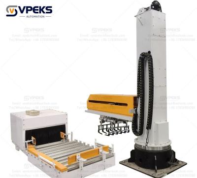 China Cartons Bottles Bags Case Fanuc Robotic Bag Palletizer for sale