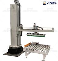 China Cartons Bottles Bags Case Fanuc Robotic Bag Palletizer for sale