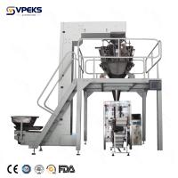 China Vertical Multi Head Weigher Packing Machine Potato Chips Frozen Food Biscuits for sale