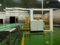 China Automated Palletizer Machine With PLC Control For Bags Bottles Boxes Palletizing for sale