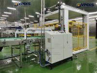 China Automated Palletizer Machine With PLC Control For Bags Bottles Boxes Palletizing for sale