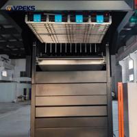 China Black Depalletizer Machine For Unpacking Food And Building Materials for sale