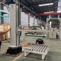 China Automatic Pallet Stacker Low Level Palletizer Machine With 0.8Mpa Air Supply Pressure for sale