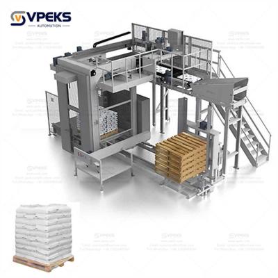 China Level Palletizer VPK GWPT 800~1200bags/Hour Palletizing Speed Schneider Electric Components for sale