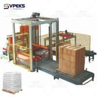 China Flat Type Palletizer For Polymer Paint Powder High Level Palletizer For Plastic / Ductile for sale