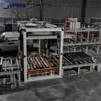 China Flat Type Palletizer For Polymer Paint Powder High Level Palletizer For Plastic / Ductile for sale