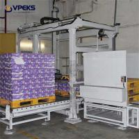 China Flat Type Palletizer For Polymer Paint Powder High Level Palletizer For Plastic / Ductile for sale