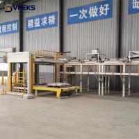 China Water Bottling Line Low Level Palletizer Fertilizer Pet Food Palletizing System for sale