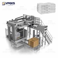 China Automatic 5 Gallon Water Palletizer Can Ton Bag Depalletizer for sale