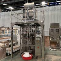 China Automatic filling machine 2 heads weigher home use bean nuts letils cookies seeds manual dosing packing machine for sale