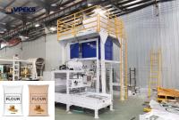 China PLC And Touch Screen Control Valve Bag Filling Machine With Bag for sale