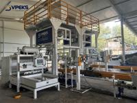 China Powder Paper Bag Filling Packing Machine Air Or Auger Valve Bag  Bagging System for sale