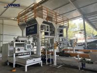 China Automatic Grain Big Pouch VFFS Fertilizer 10-50kg Packing Machine for sale
