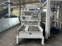China Cement Bags Carton Valve Bag Filling System With Robotic Palletizer for sale