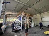 China Packaging Machine Robot Filling bagging Line For Wood Pellets 500 Bags/Hour 15kg for sale