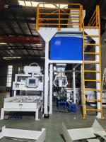 China 3-10bags/Min Automatic Grain Powder Granule Packer For Bag Filling Bagging Process for sale