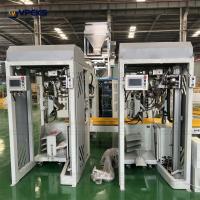 China Bentonite Lime Resin Carbon Black Automatic Valve Bags Packer Sandbag Packing Machine for sale