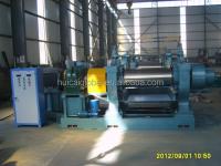 China EVA Sheet Open Mixing Mill XK-550 with Front Roll Linear Speed of 28m/min for sale