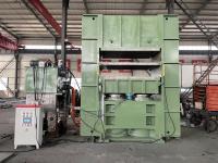 China Rubber Tread Making Press with 1.5KW 75KW Power Jaw Type Rubber Vulcanizing Press for sale