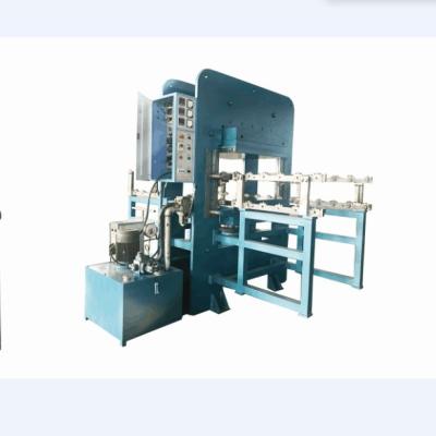 China Floor Tile Vulcanizing Press Rubber Tile Hot Press Making Machine with 220v Voltage for sale