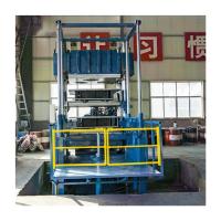 China 10 MN Nominal Molding Power Rubber Vulcanizer for Solid Tyre Plate Manufacturing Plant for sale