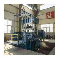 China 10 MN Nominal Molding Power Rubber Vulcanizer for Solid Tyre Plate Manufacturing Plant for sale