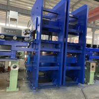 China 90T Steel Core Conveyor Belt Machine Fabric Core Hot Press Machine for Strength Belts for sale