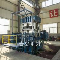 China 1 Rubber Solid Tire Hydraulic Vulcanizing Press Making Machine with High Pressure Plate for sale