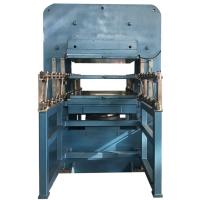 China Rubber Products Recycling Tile Vulcanizing Press Machine for Rubber Floor Tile Curing for sale