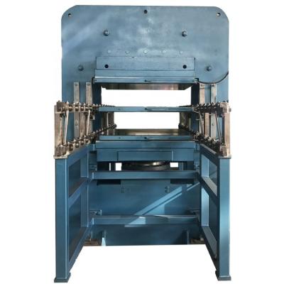 China Rubber Products Recycling Tile Vulcanizing Press Machine for Rubber Floor Tile Curing for sale