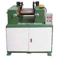 China XK-160 Small Lab Rubber Mixing Mill with Roll Ratio 1 1.35 and Roll Working Length of 320mm for sale