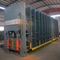 China Manual Control Steel Core Conveyor Belt Rubber Vulcanization Press for sale