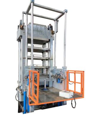 China 22 kW Power Extra Solid Tire Rubber Press Vulcanizing Hydraulic Curing Press for Results for sale