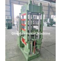 China 125 rpm Screw Speed Rubber Carpet Vulcanizing Press Machine with One or Two Screw Design for sale