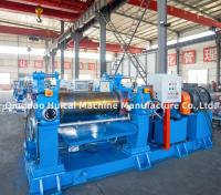 China Blue Green Yellow Two Roll Rubber Mixing Mill with 1000 KG Weight and Performance for sale