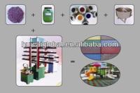 China 380V 50HZ Rubber Tile Making Machine for Building Material Shops Production Line for sale