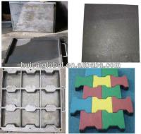 China 380V 50HZ Rubber Tile Making Machine for Building Material Shops Production Line for sale