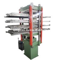 China 16 MPa Plate Pressure Rubber Roof Tile Vulcanizing Press Machine for 4 Working Layers for sale