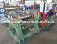 China 380V/50HZ Two Roll Open Mixing Mill for Rubber in Blue Green Red Yellow for sale