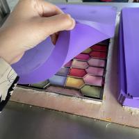 China Green Makeup Puff Making Machine with Plate Vulcanizing Press As You Like for sale
