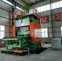 China Large Solid Tire Hydraulic Hot Press Plate Vulcanizing Press with Automatic Control for sale
