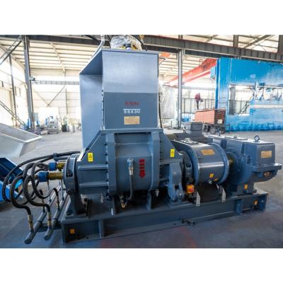 China Rubber Compounds Banbury Mixer with 30/24.5r/min Rotational Speed Rubber Kneader for sale