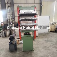 China 0.50 MN Nominal Power Rubber Tile Platen Curing Press for 3000 Molding Power and Tiles for sale